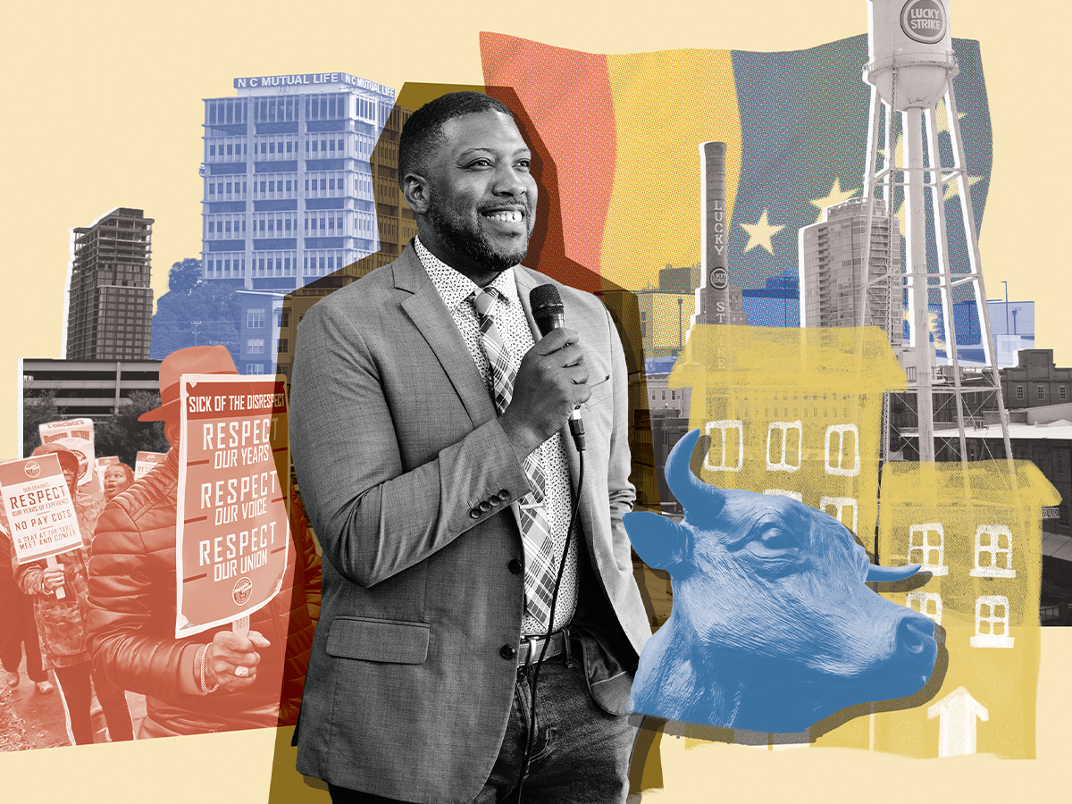 Who is Durham Mayor Leo Williams?