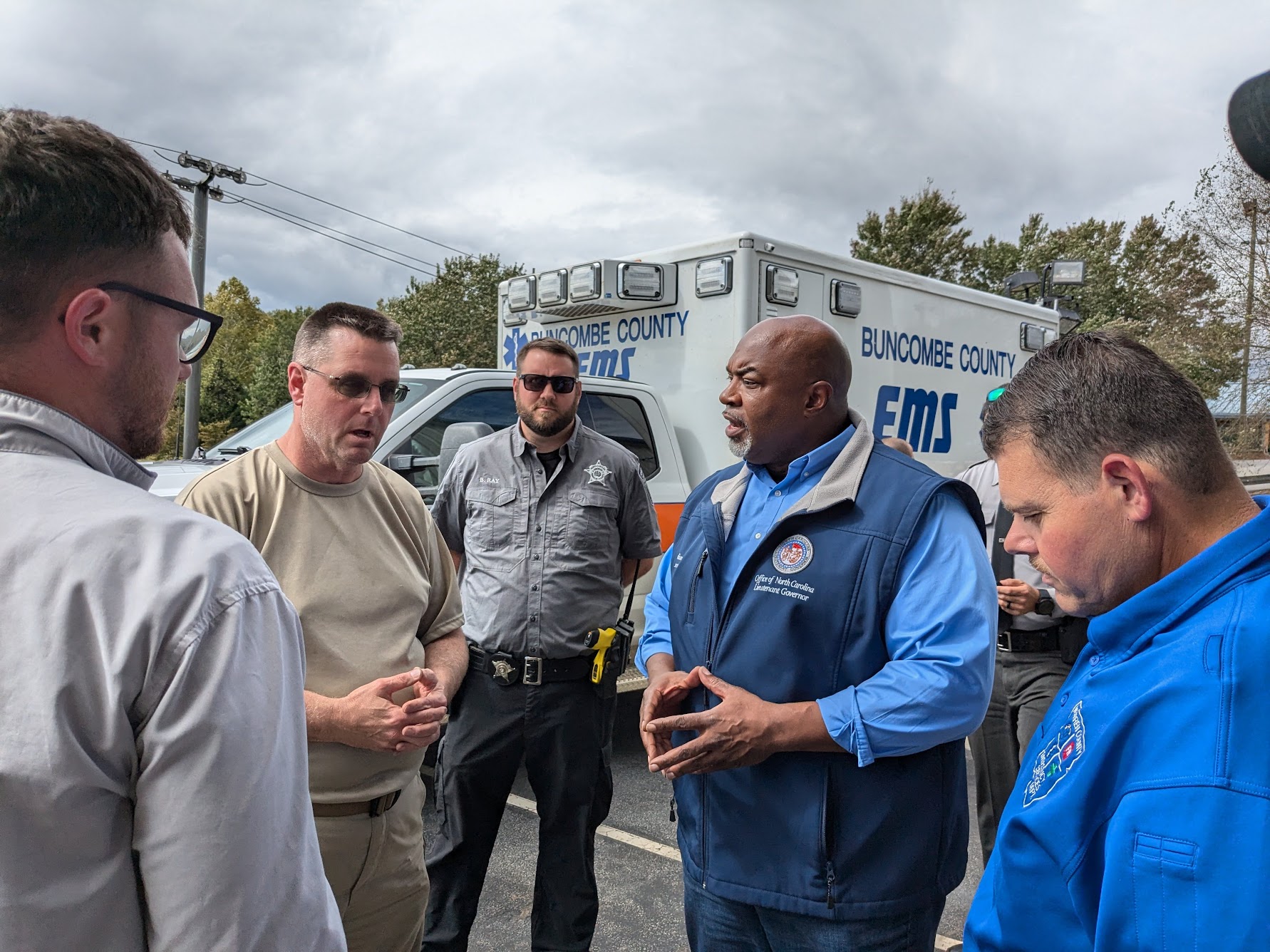 N.C. Evacuees Take Refuge at Fletcher Ag Center-Turned-Shelter