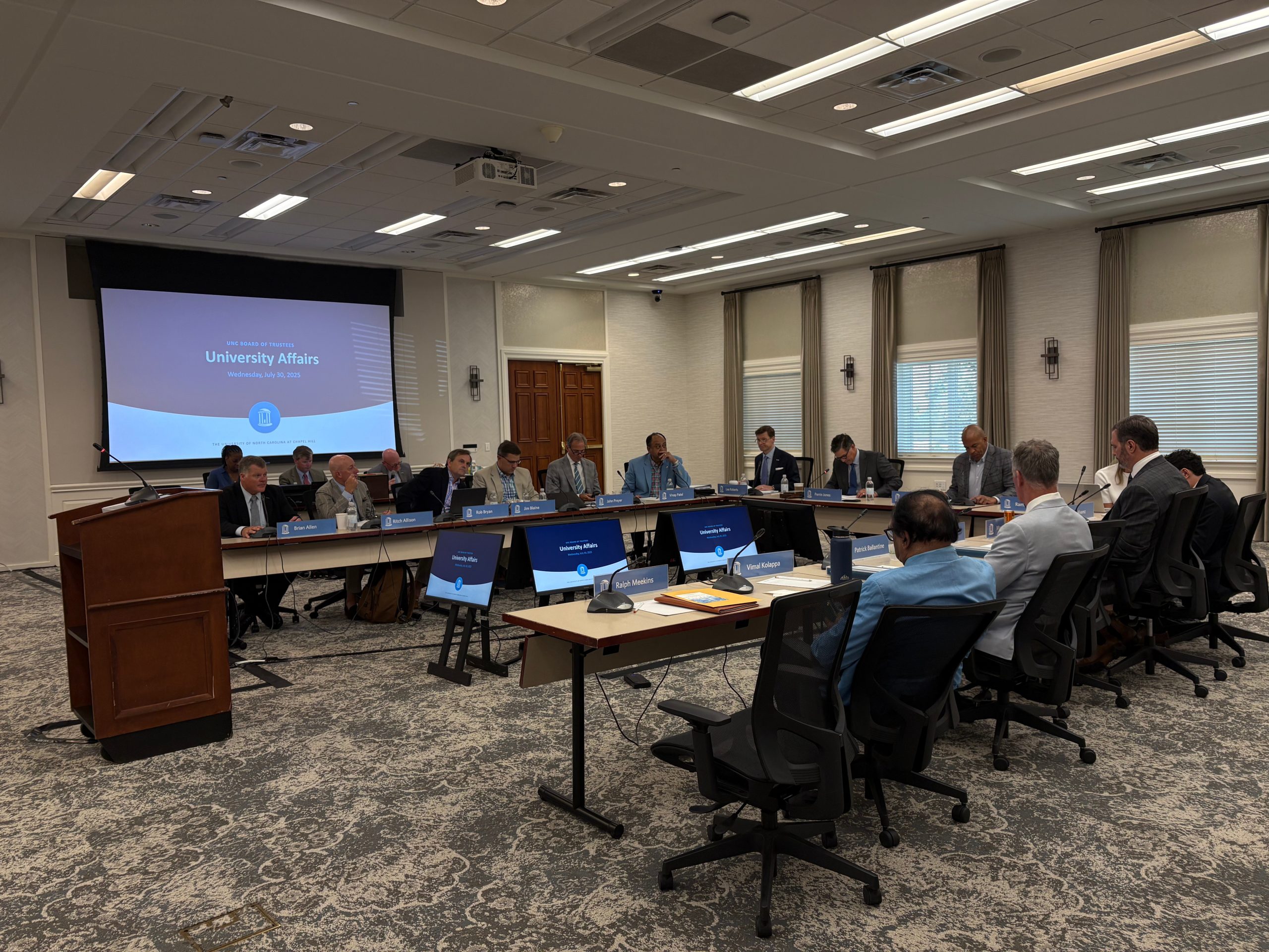 UNC-Chapel Hill Board of Trustees Considers Surprise $16.5 Million Cut