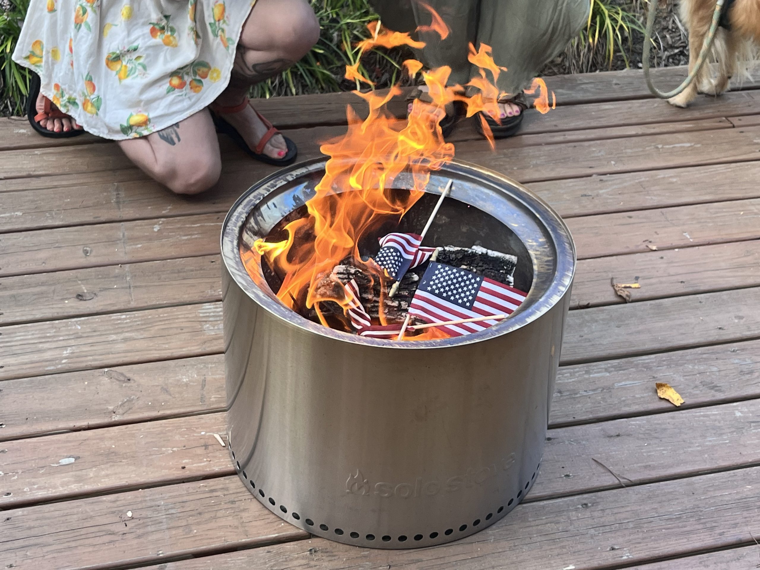 Flag Burning With a Side of Potato Salad